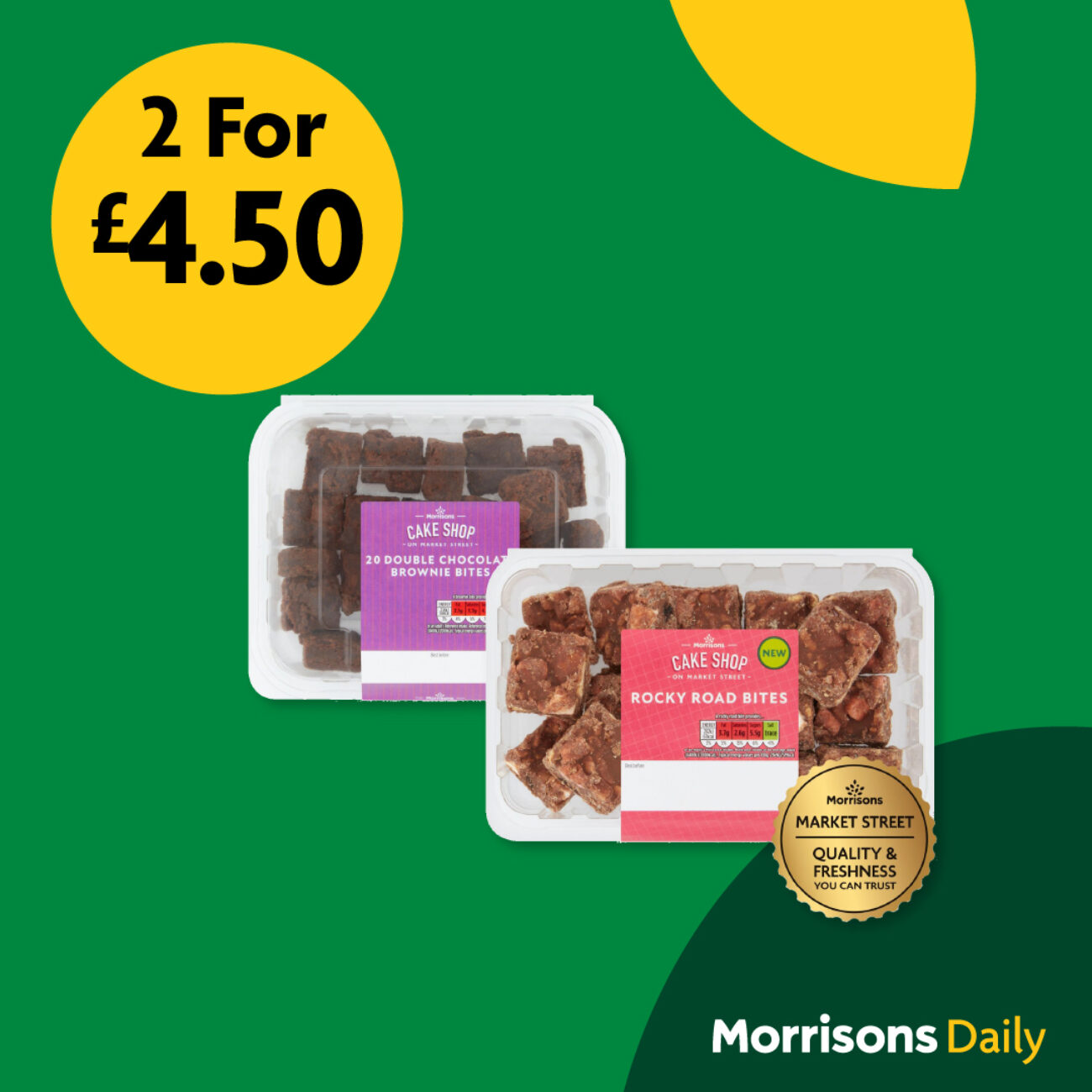 Morrisons Cakes Multibuy 2 For £4.50 @ Morrisons Daily Guernsey ...